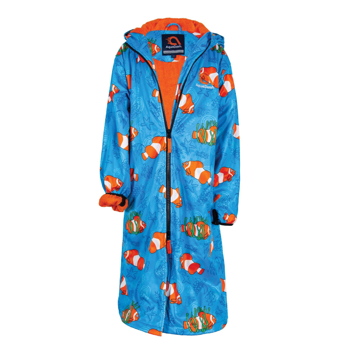 Children's Swim Parka | SUSTAINABLE Kids Swimming Parkas | Aquadash