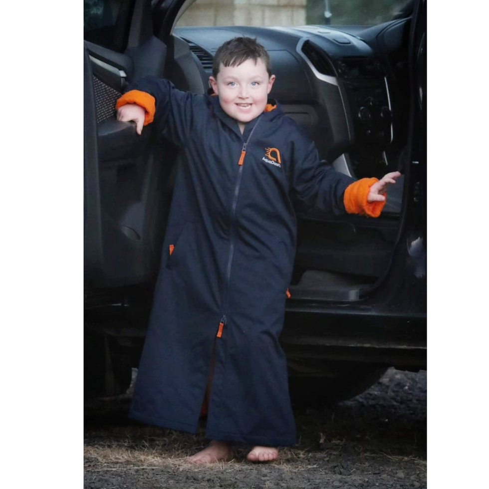 Aquadash: Sustainable Swim Parkas making your trip to the pool easier