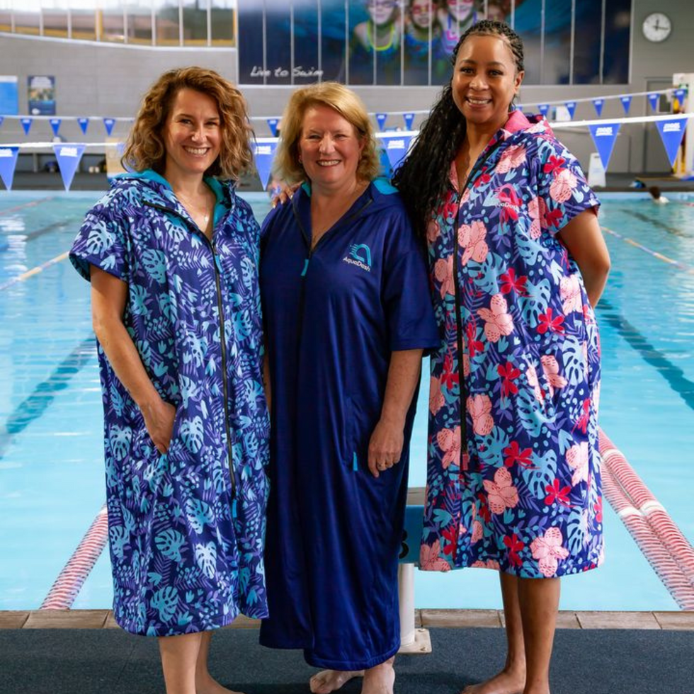 Aquadash: Sustainable Swim Parkas making your trip to the pool easier