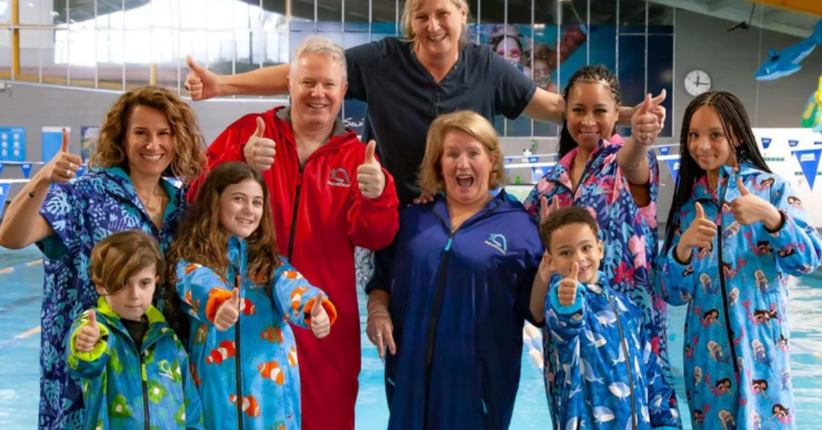 Aquadash: Australias favorite Swim Parka, keeps car seats dry!