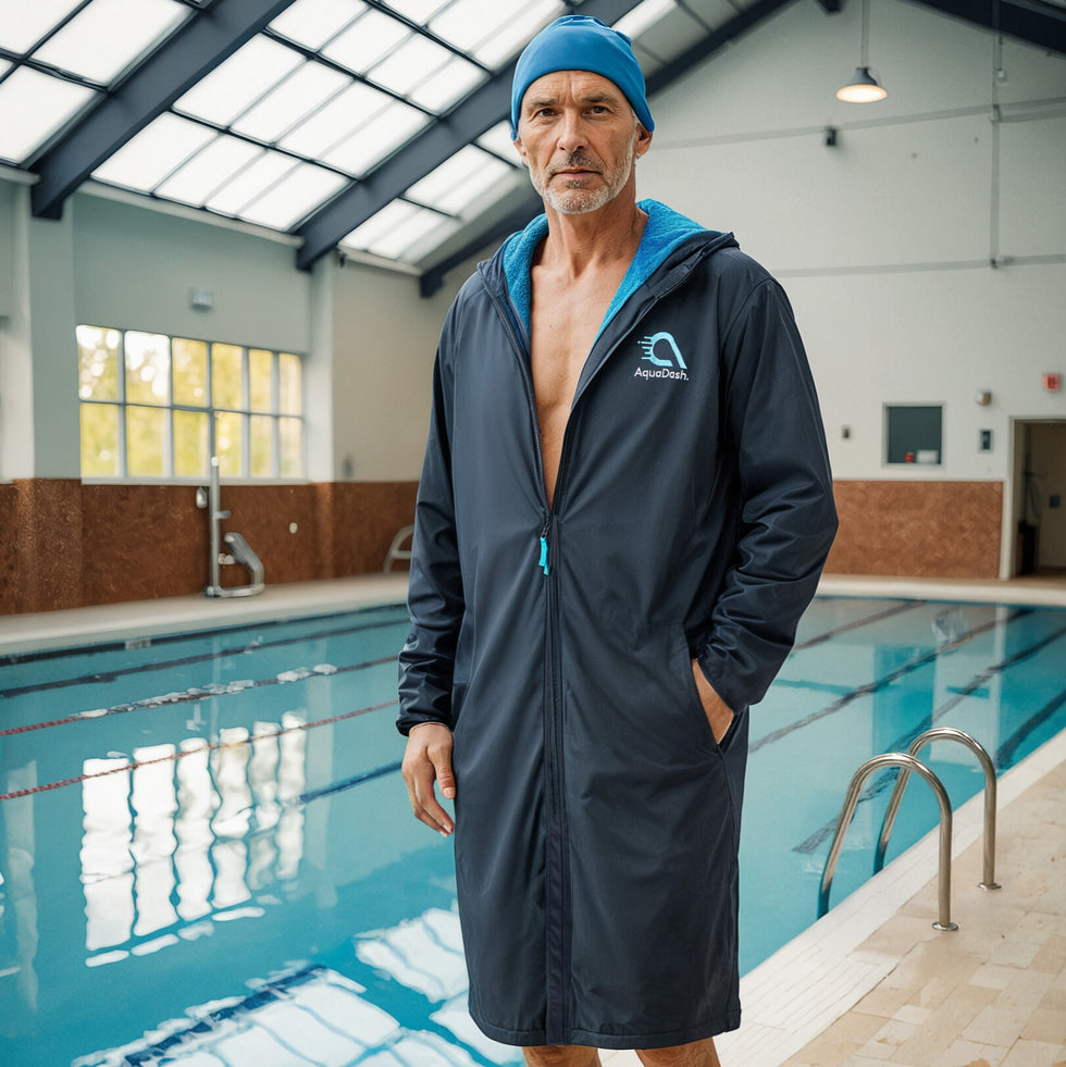 Aquadash: Sustainable Swim Parkas making your trip to the pool easier
